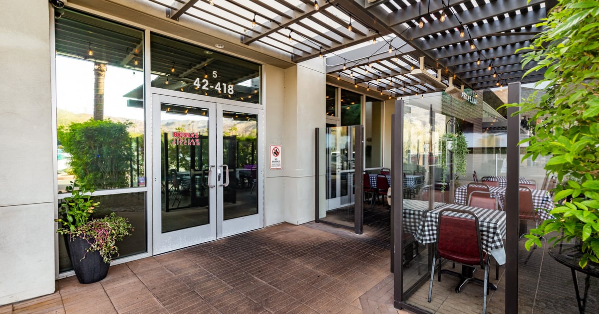 About Us - Norma's Italian Kitchen - Italian Restaurant in CA
