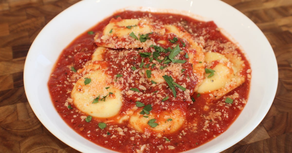 Kids Cheese Ravioli with Marinara - Full Menu - Antonucci's Authentic ...