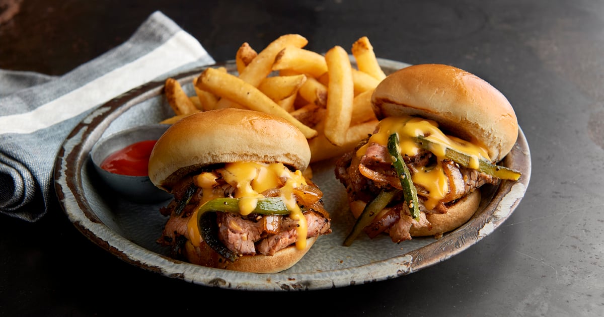 Tri Tip Slider Duo - Happy Hour - Claim Jumper Steakhouse & Bar ...
