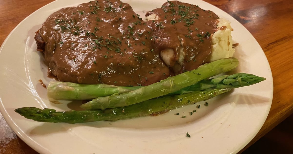 Homemade Meat Loaf and Gravy - Rainbow Oaks - American Restaurant in ...