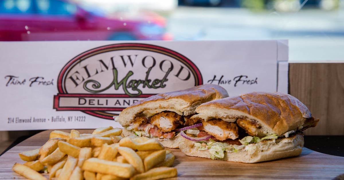 Chicken Finger Sub - Menu - The Elmwood Market - Deli in NY