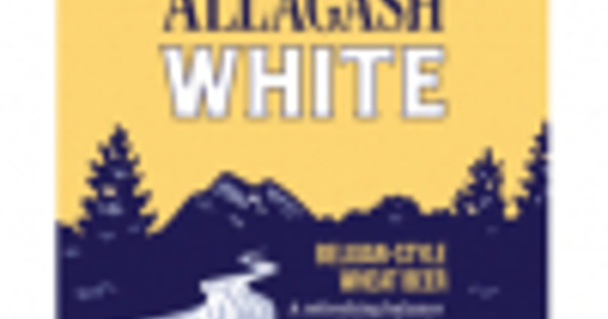 Allagash White, Allagash Brewing Company, Portland, ME - ABV:5.2%, IBU ...