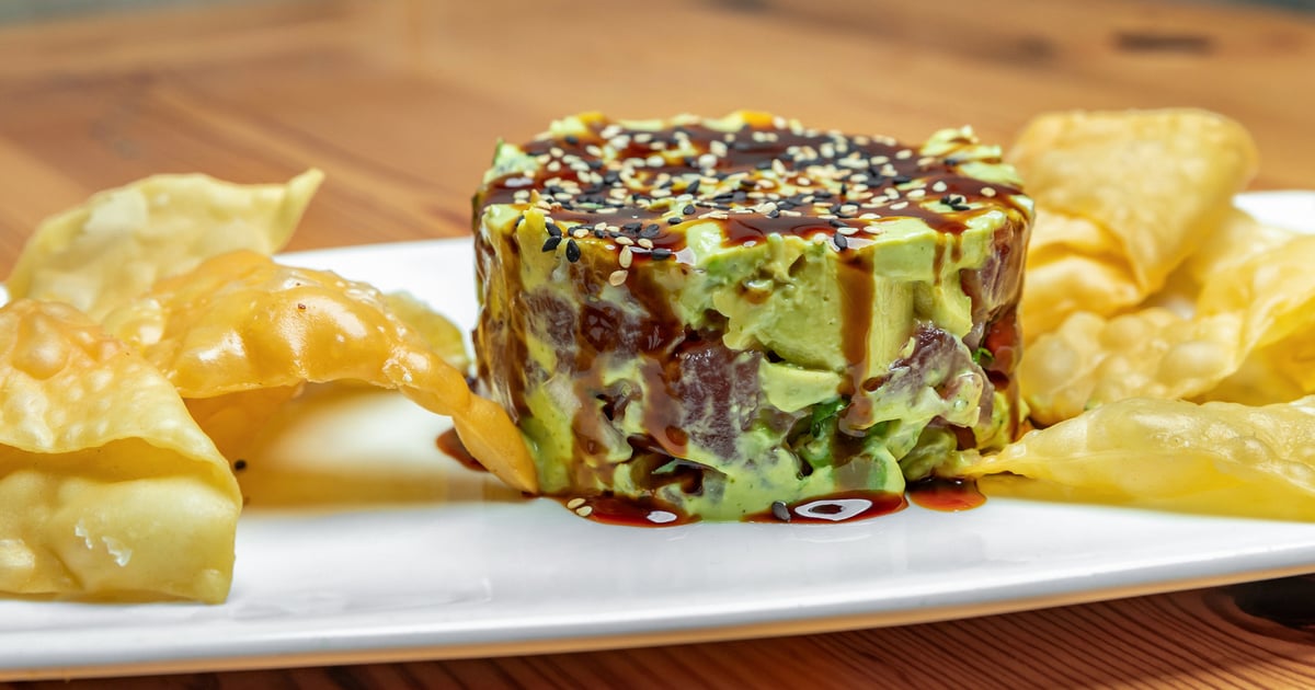 Fresh Ahi Tuna Stack - Moondance Grill - New American restaurant in ...