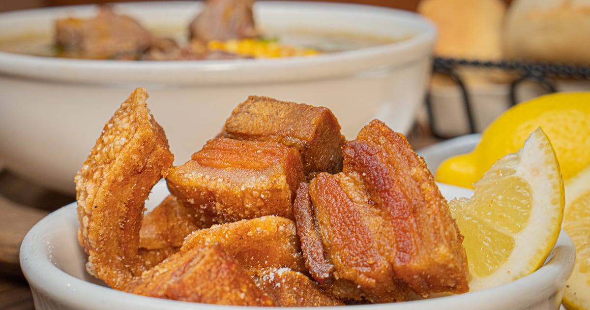 Chicharrón / Pork Rinds - La Esquina del Lechon - Cuban-style Roasts ...