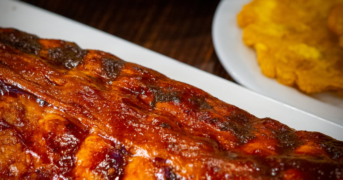 Costillar De Puerco BBQ "Baby Back Ribs" / Pork Ribs "Baby Back Ribs ...