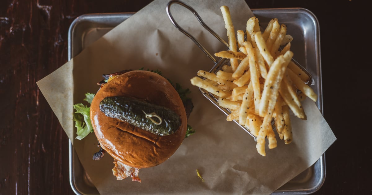 Sky Burger - Menu - Lucky Bull Grill - Restaurant and Taproom in ...