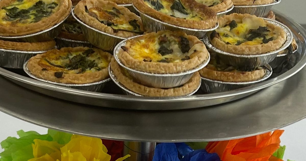 Mini Quiche Lorraine - Four Sister's Catering and Event Planning in San ...