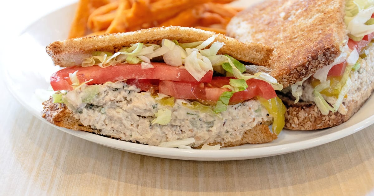 Jenny's Homemade Chicken Salad Sandwich - After Mornin Menu - Red Eyed ...