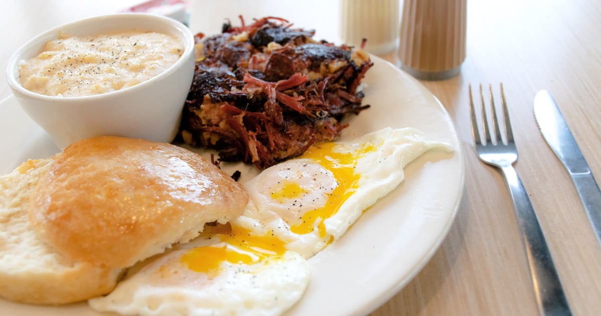 Corn Beef Hash* - Red Eyed Mule - Burger Joint in Marietta, GA