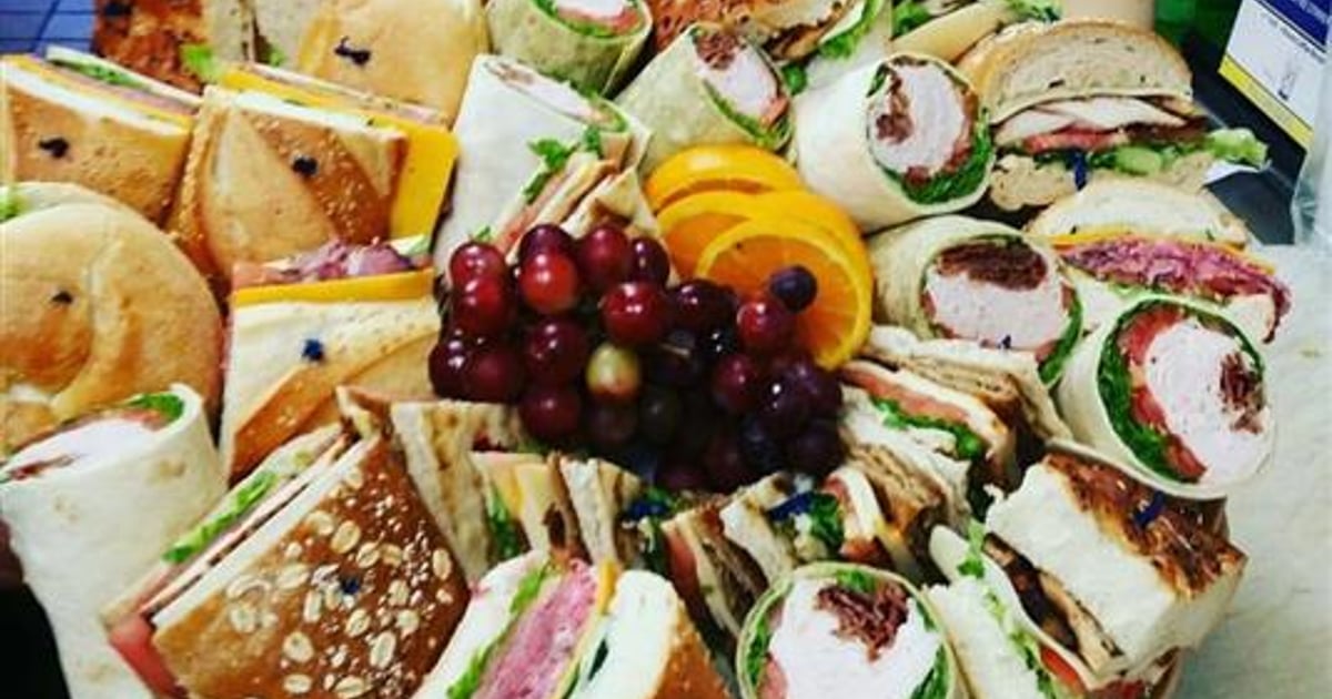 An Assortment Of Fancy Sandwiches - Sandwiches - Garden Gourmet ...