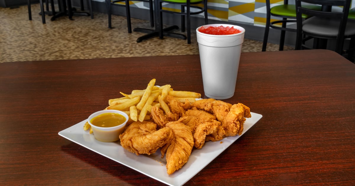 20-piece Chicken Tender Combo - Our Menu - Wings R King - Chicken Wings ...