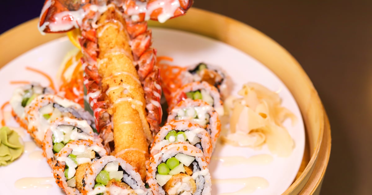 Lobster Monster Roll - Lemongrass Asian Bistro Sushi - Asian Restaurant ...