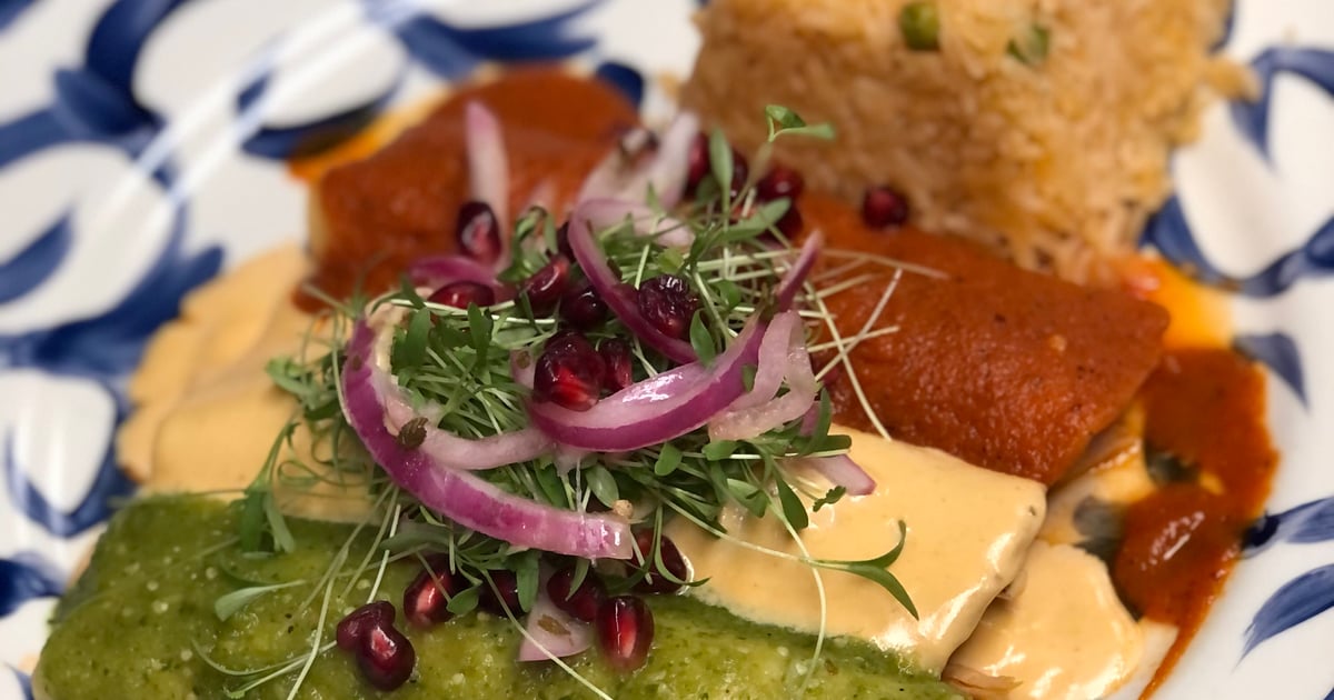Holiday Enchiladas Family Style - Tapatio Mexican Grill - Mexican ...