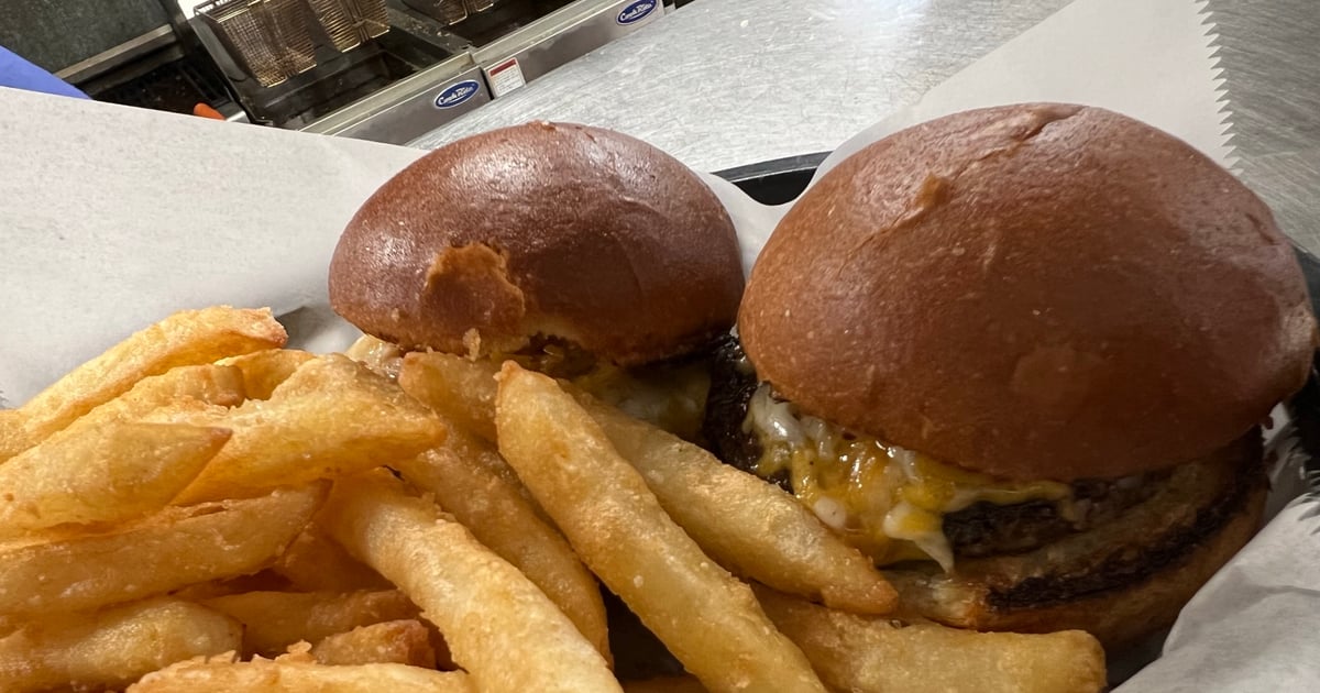 Cheeseburger Slider - Alamar Marina, Restaurant, and Bar