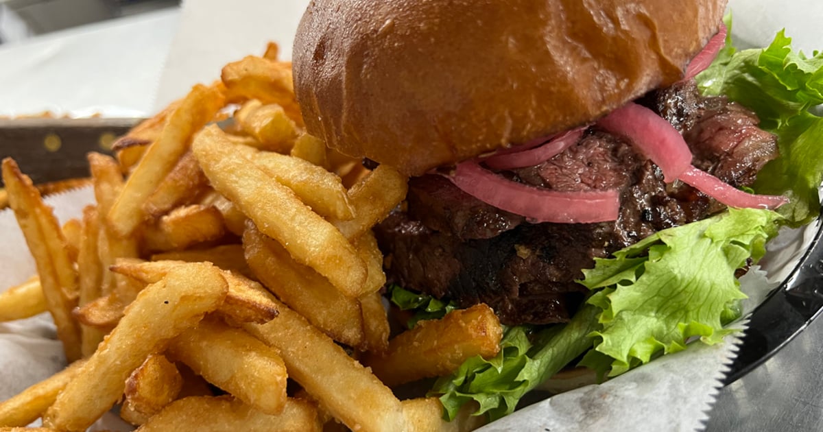 Alamar Steak Sandwich - Winter Menu - Alamar Marina, Restaurant, and Bar