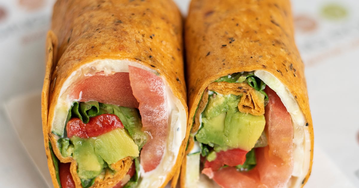 The Veggie Wrap - Healthy Sandwiches & Catering Near Me | Rising Roll ...