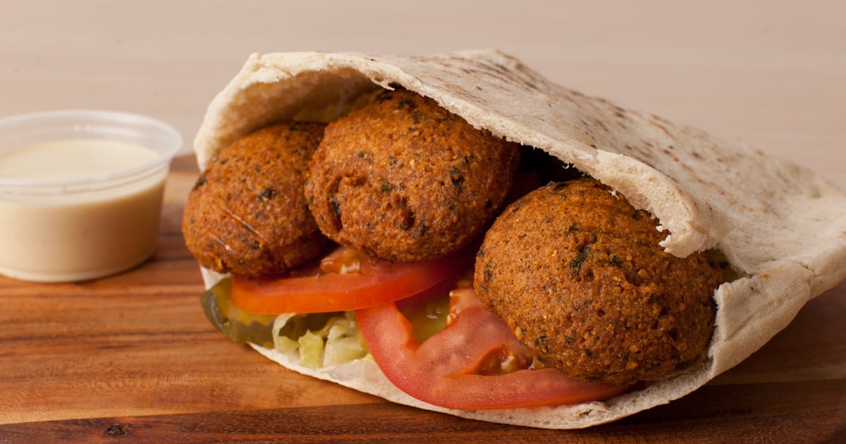 Falafel Sandwich / Burger - Menu - Charlies Burger, King Falafel