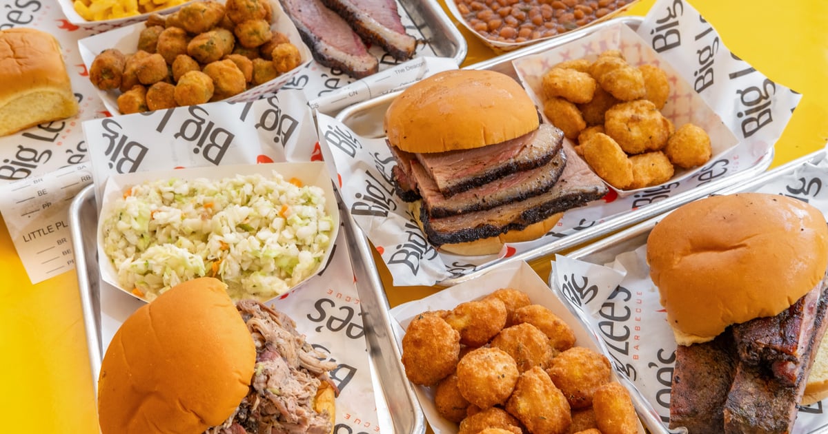 Menu - Big Lee's Serious About BBQ