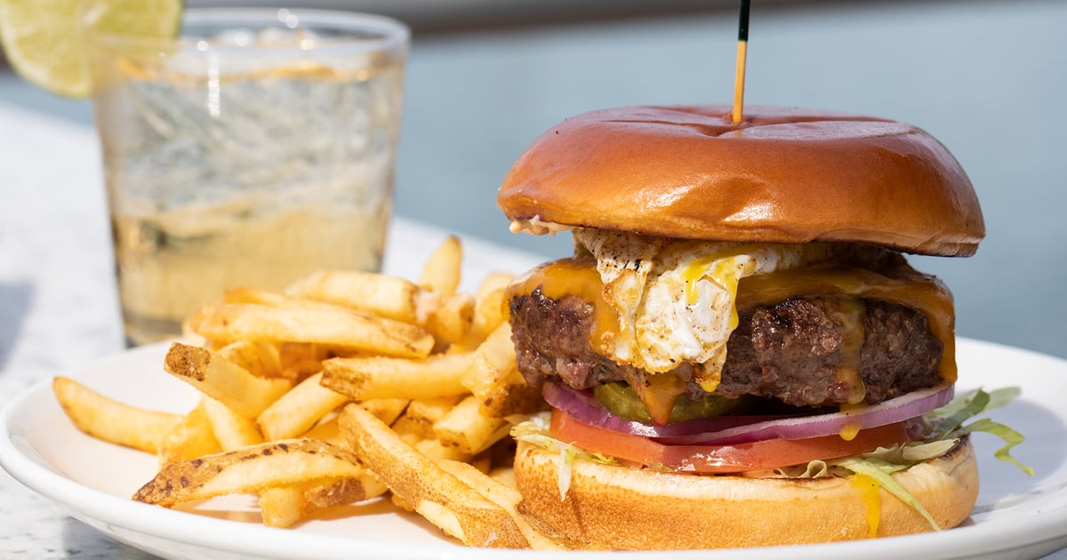 Bluewater Breakfast Burger* - Bluewater Waterfront Grill