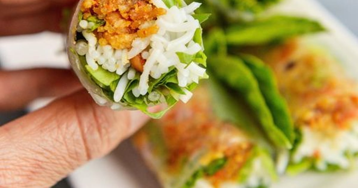 Vegetable Spring Rolls - Main Menu - Bamboo Bistro - Vietnamese ...