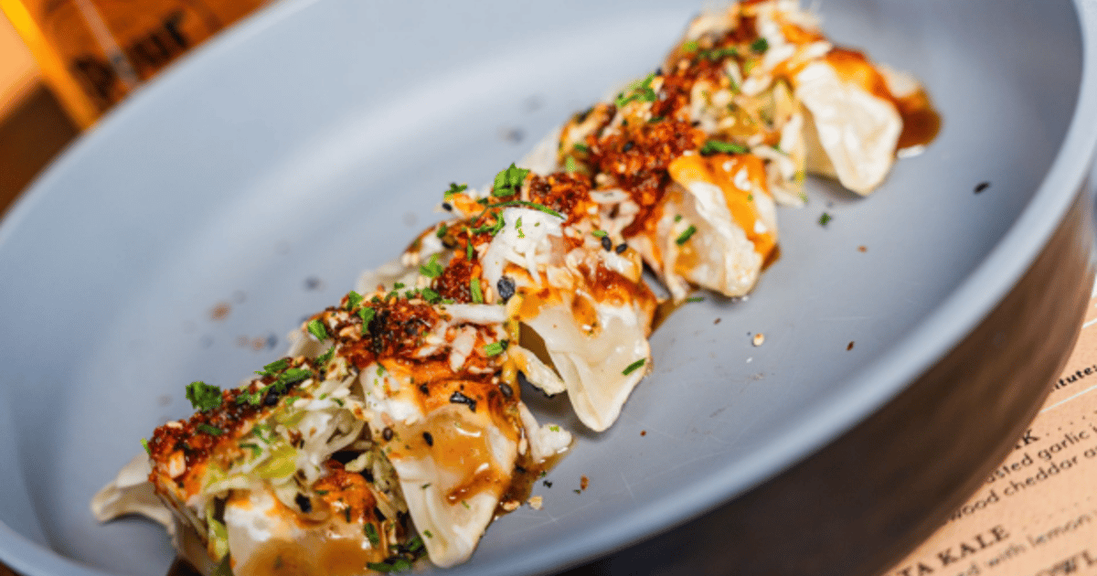 CRISPY ASIAN POTSTICKERS - The Pour House • A Better Beer Bar
