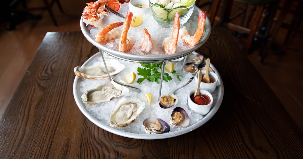 Shellfish Tower - Dinner - The Federal - Seafood Restaurant in Waltham, MA