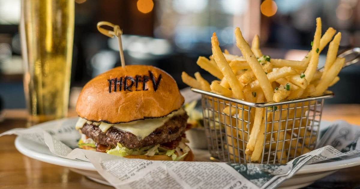 Menu - ThreeV Restaurant - American Restaurant in Plymouth, MA