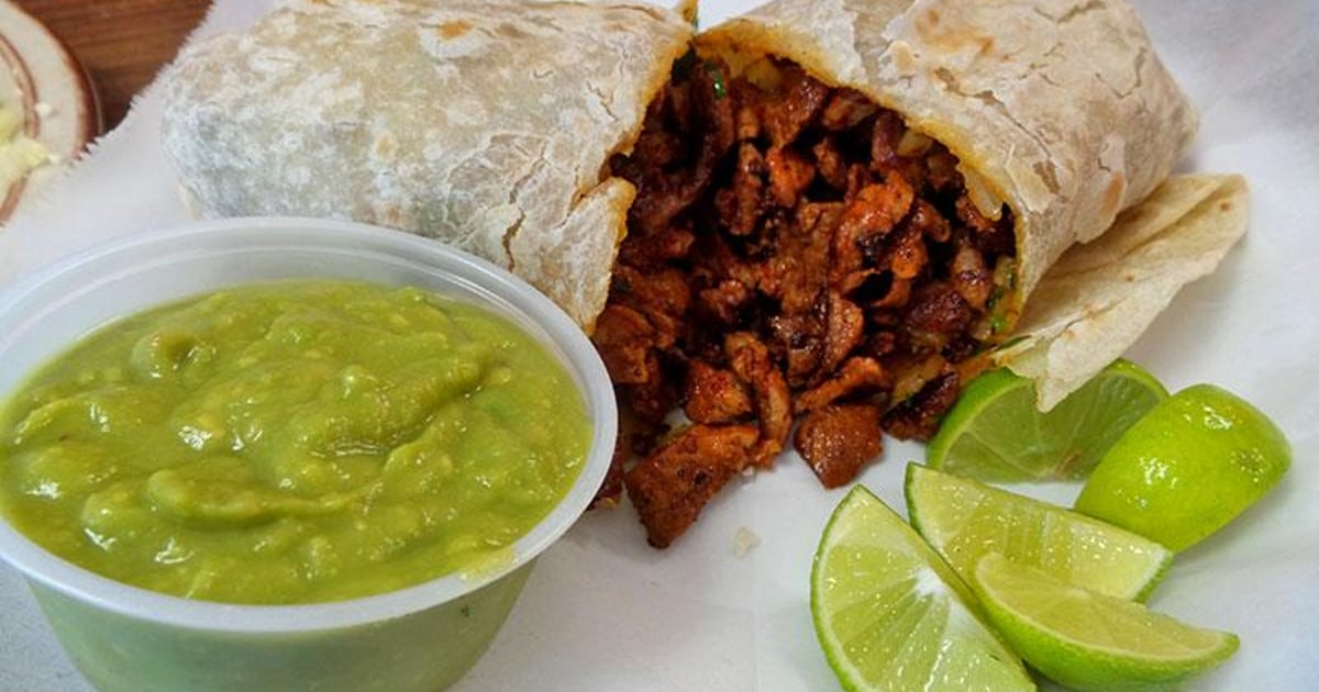 Al Pastor Burrito - Burritos - San Clemente Ranch Market - Breakfast ...