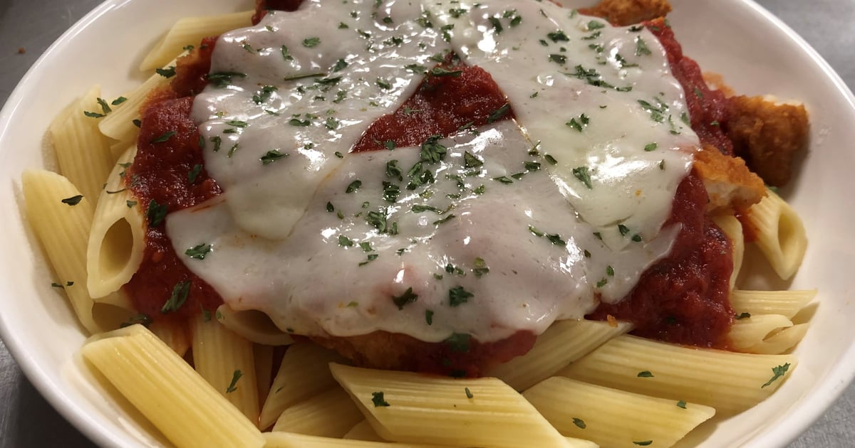 Chicken Parmesan - Pasta - Wilton House of Pizza - Pizza Restaurant in ...