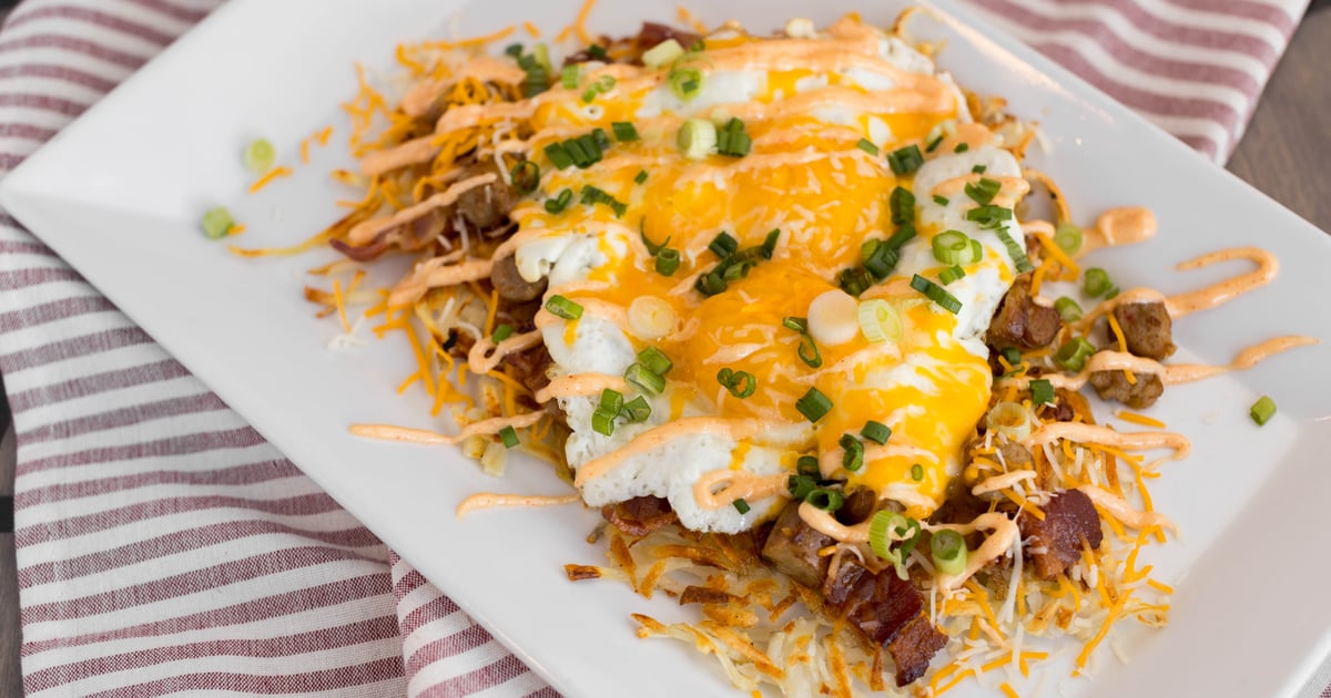 The "Original" Loaded Hash Browns - The Pan - American Restaurant in CA