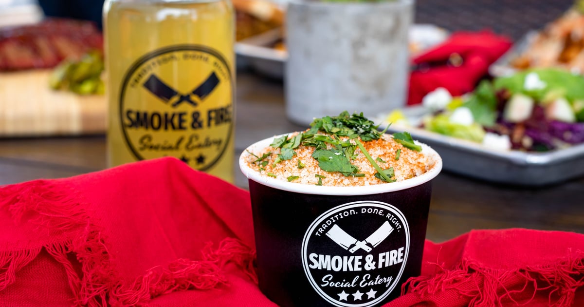 Street Corn - Main Menu - Smoke and Fire Social Eatery - Family Style ...