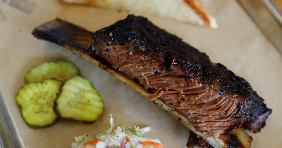 Giant Dino Short Rib - Smoke and Fire Social Eatery - Family Style ...