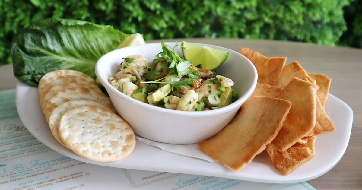 Shrimp Ceviche - Brunch - Shore Club Chicago