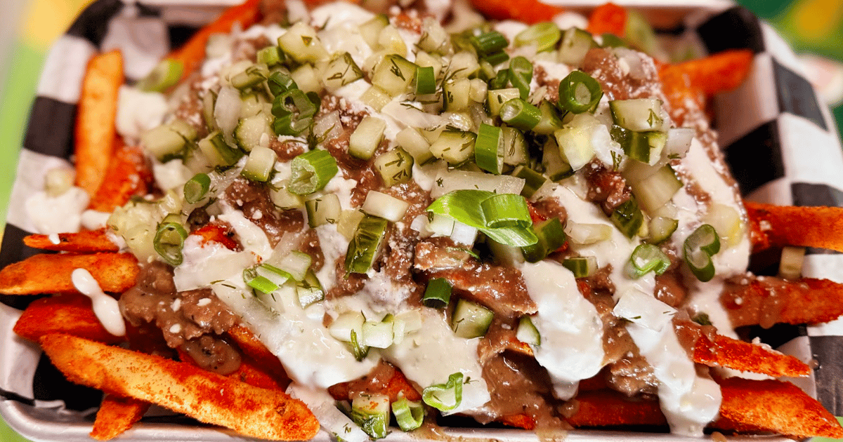 Gyro Poutine - Food Menu - Can Can Wonderland, St. Paul MN