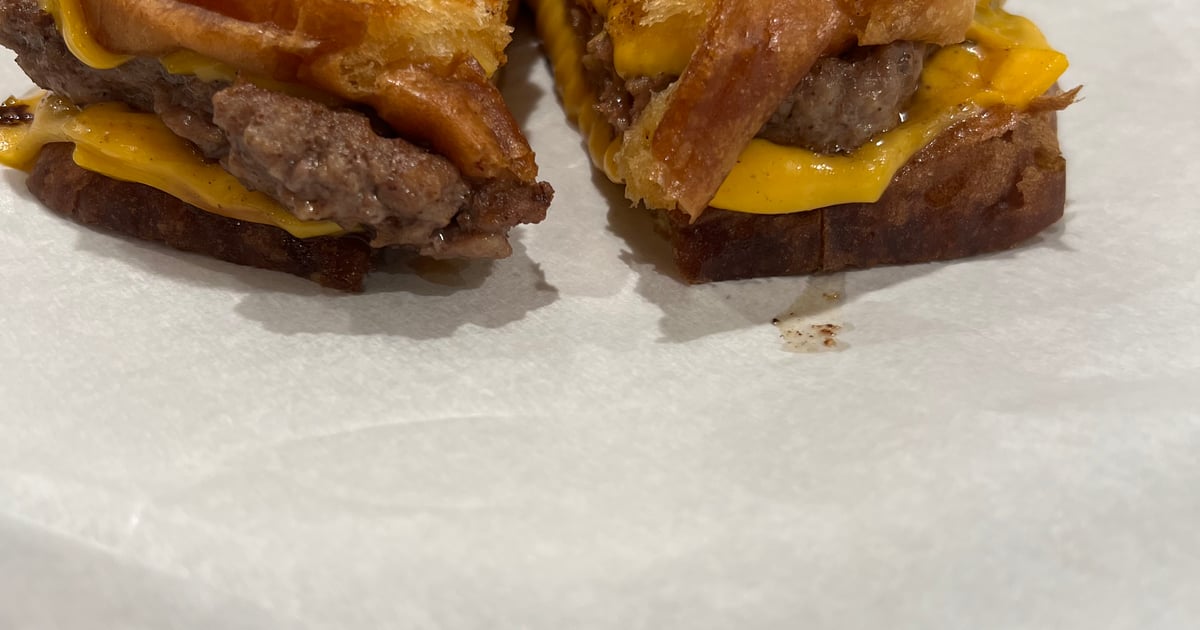 Grilled Cheese Cheeseburger - Menu - Timber Lanes and The Timber Center