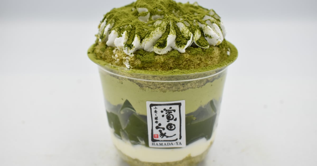 Mini Matcha Cake in a Cup - Hamada-Ya Bakery - Japanese Restaurant in ...