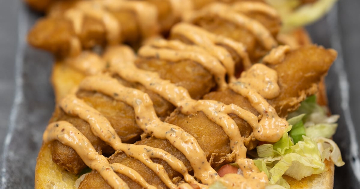 Cod Po Boy - Food - Village Brewhouse