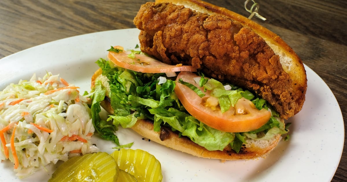 Fish Po'Boy - Lunch - Rosie's Cafe - Cafe in GA