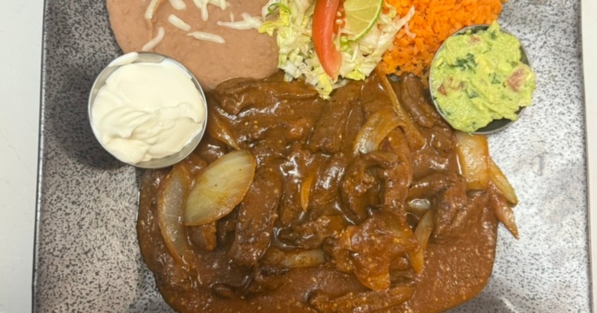 Carne Asada En Salsa Morita - Torro mexican cuisine - Mexican ...