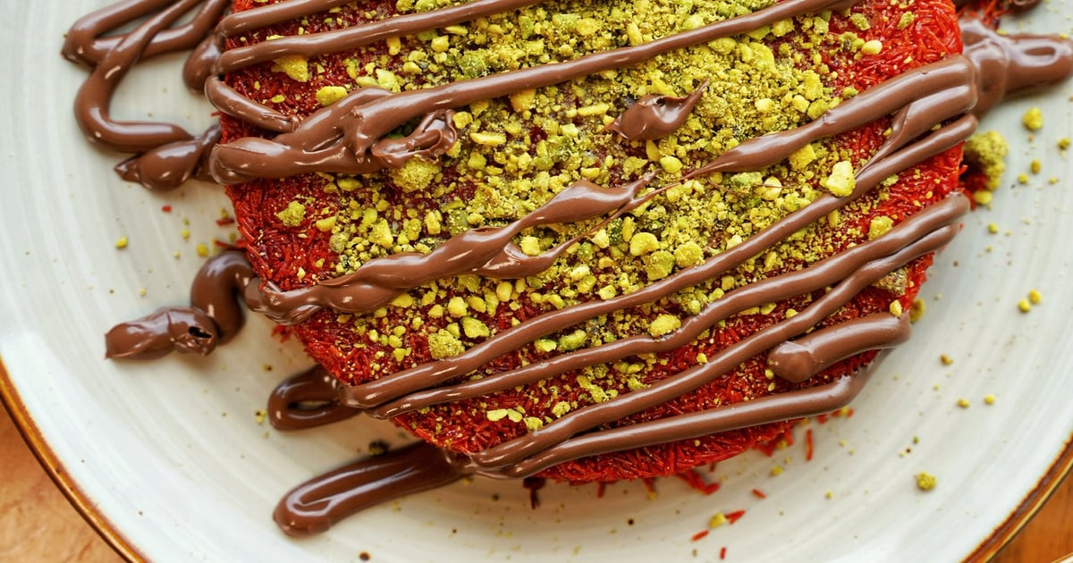 Nutella Kunafa - La Pasha Lounge & Grill - Mediterranean Restaurant in ...