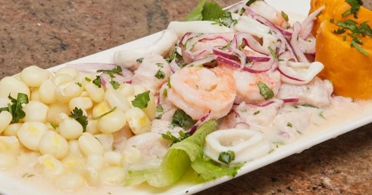 Ceviche Mixto - Dinner Menu - Latinos Y Mas - Mexican Restaurant in ...