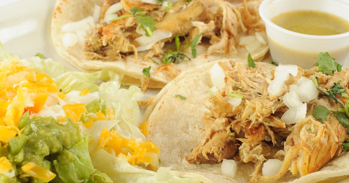 Tacos de Puerco - Takeout Lunch Menu - Latinos Y Mas - Mexican ...