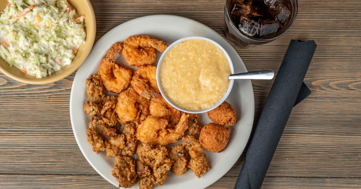 Shrimp & Oysters - Hunt's Restaurant & Oyster Bar Dothan - Seafood ...