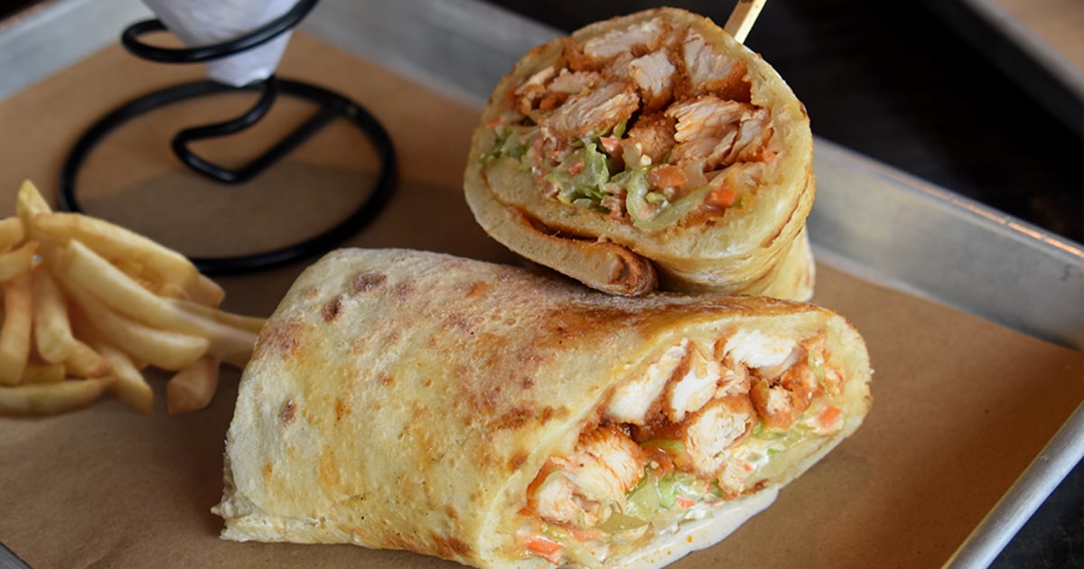 Buffalo Chicken Wrap - Not Your Average Joe's - American Restaurant