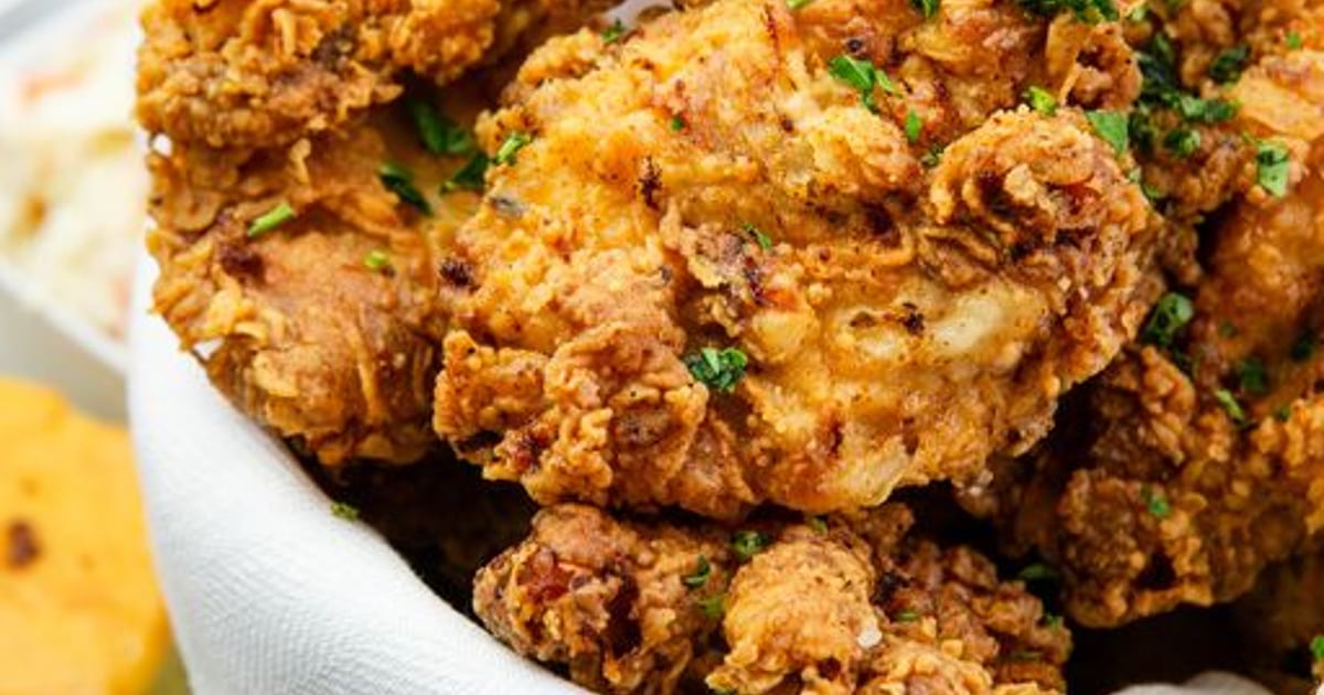 Family Meals To Go - Bucket of Fried Chicken - Greer Southern Table