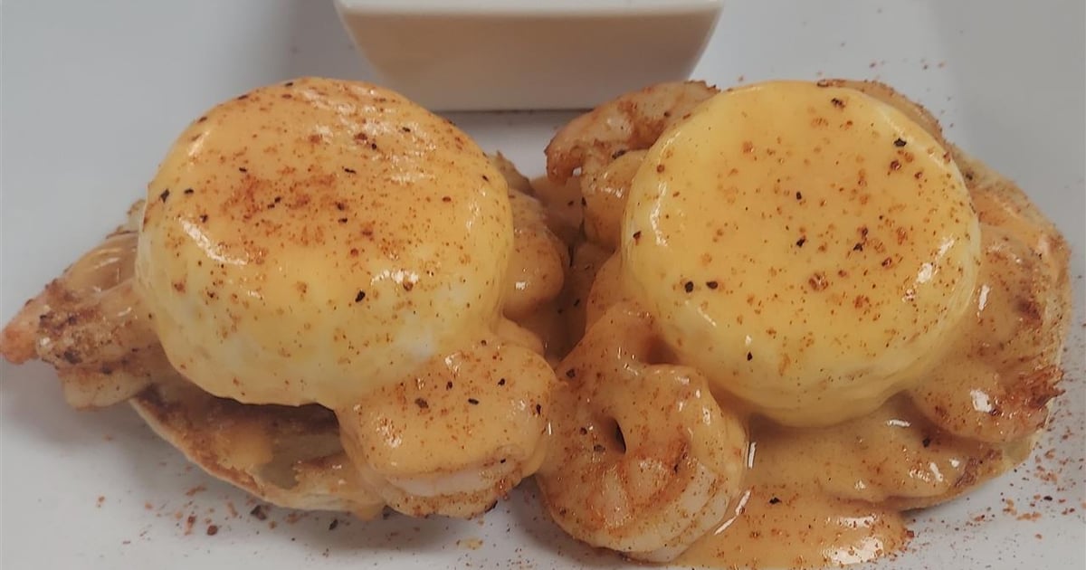 Cajun Shrimp Benedict - Christine's Cafe - American Restaurant in PA