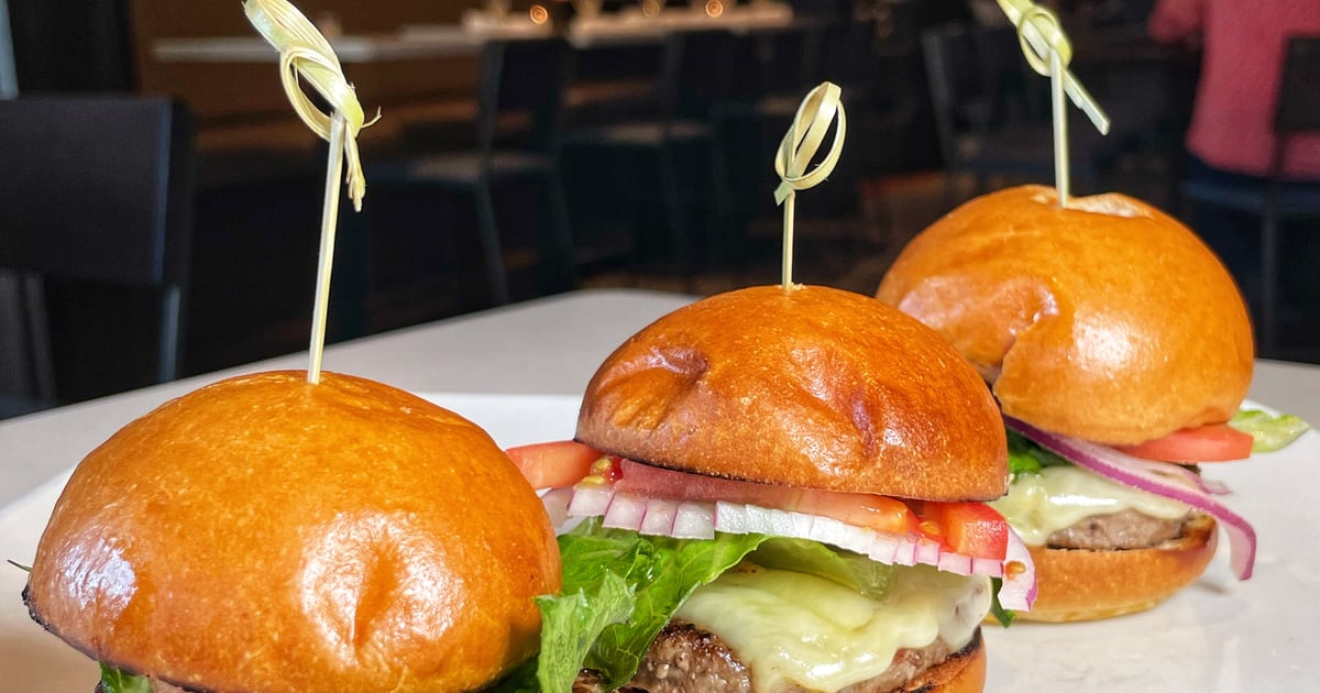 Classic Beef Sliders - Abby Park Restaurant - American Restaurant in ...