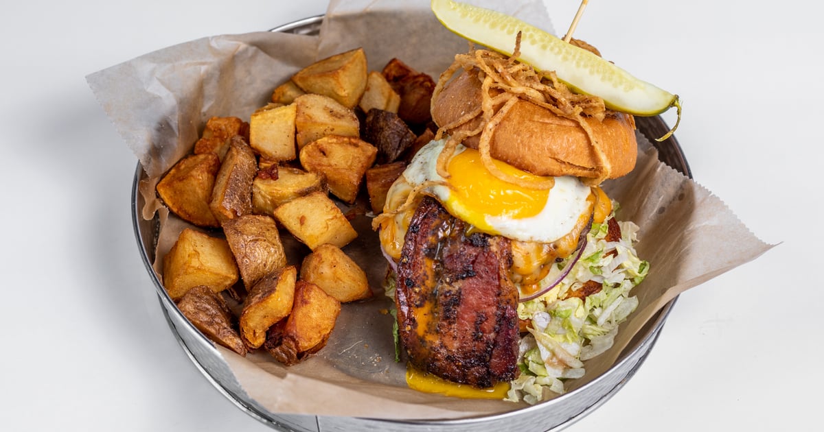 Gibbs Burger - Gibbs Butcher and Brews - American Restaurant in Olmsted ...