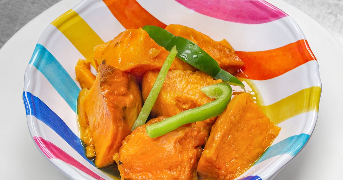 Candied Yams - Island Style - Menu - Andreas Caribbean & Seafood ...