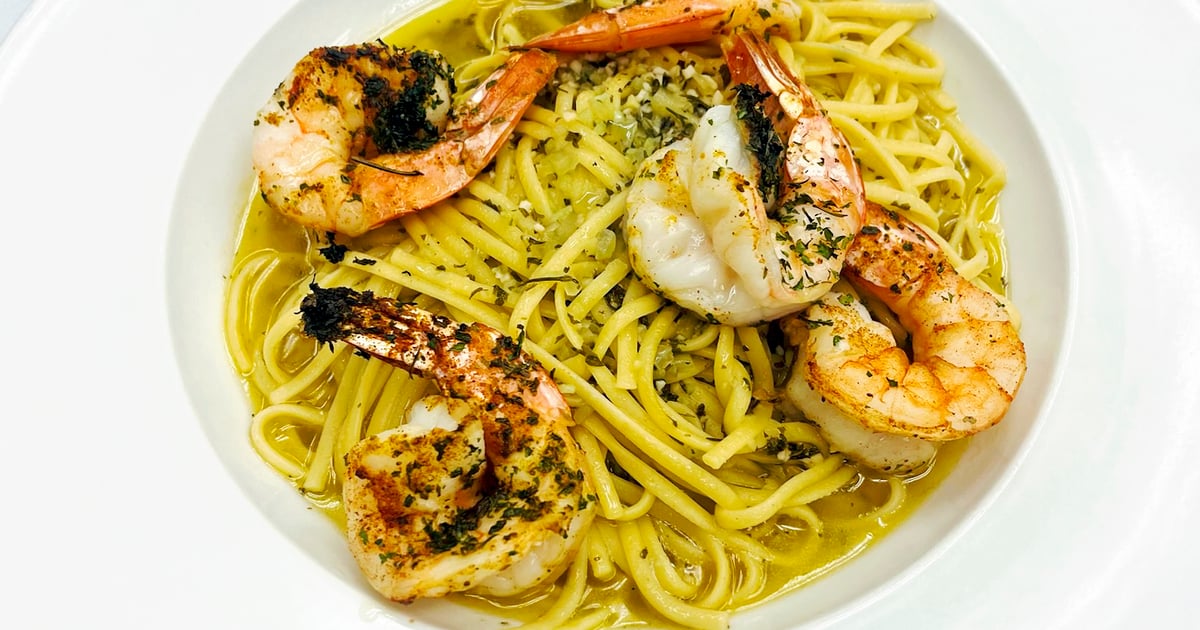 LINGUINI & SHRIMP - Tavern Menu - O'Brien's Oyster Bar & Seafood Tavern ...